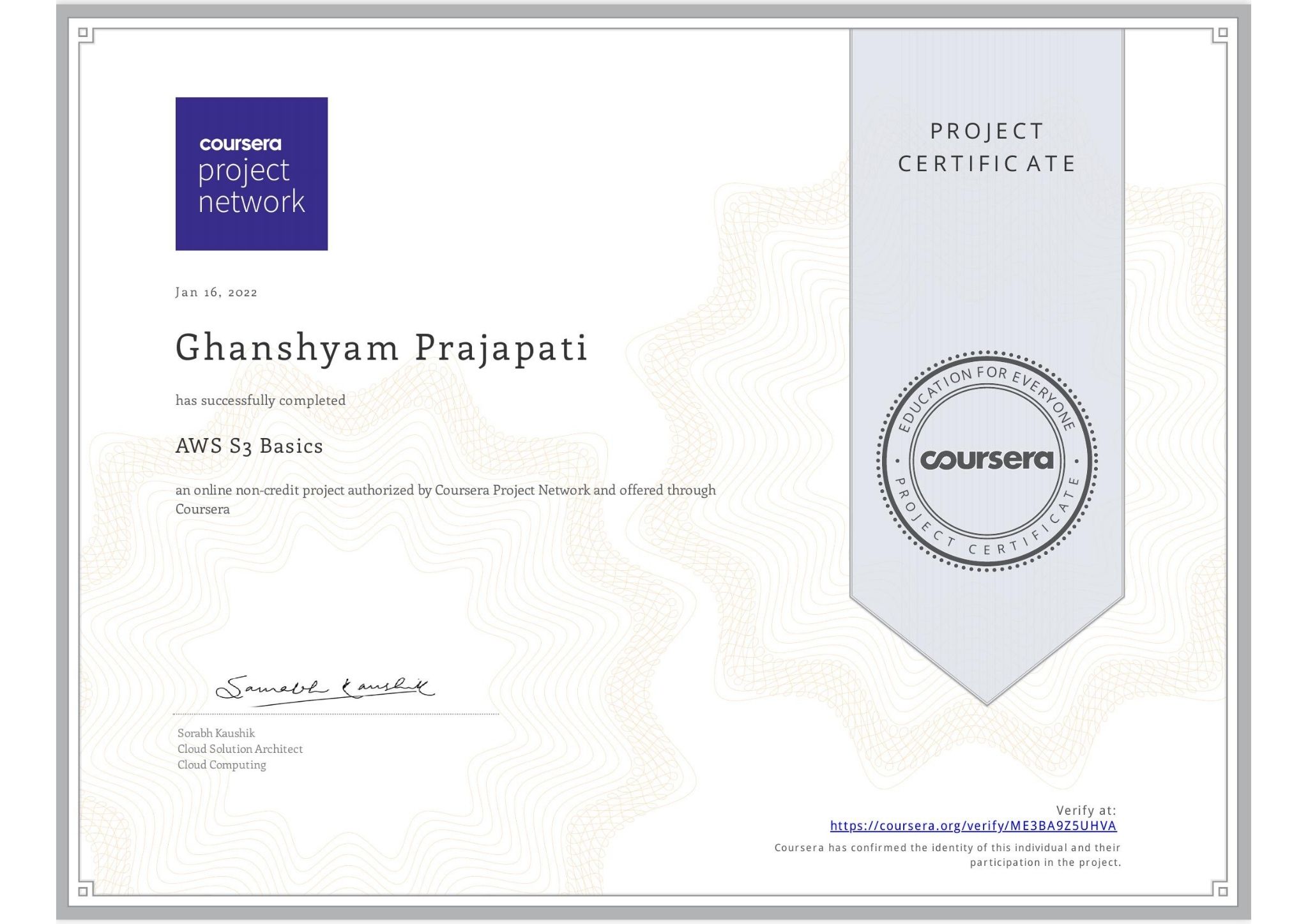 Ghanshyam Prajapati - My Portfolio